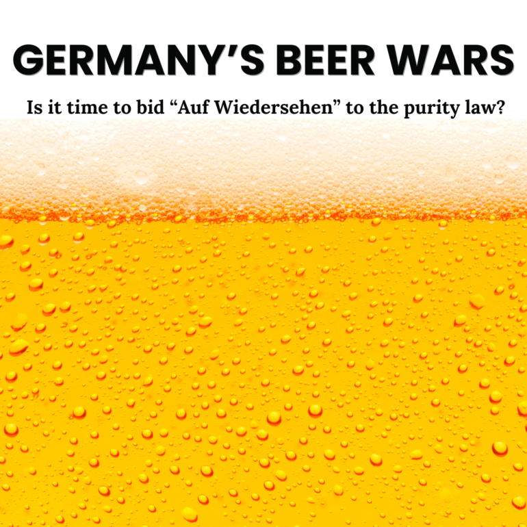 Episode 90: Germany’s Beer Wars: Is it time to bid “Auf Wiedersehen” to ...